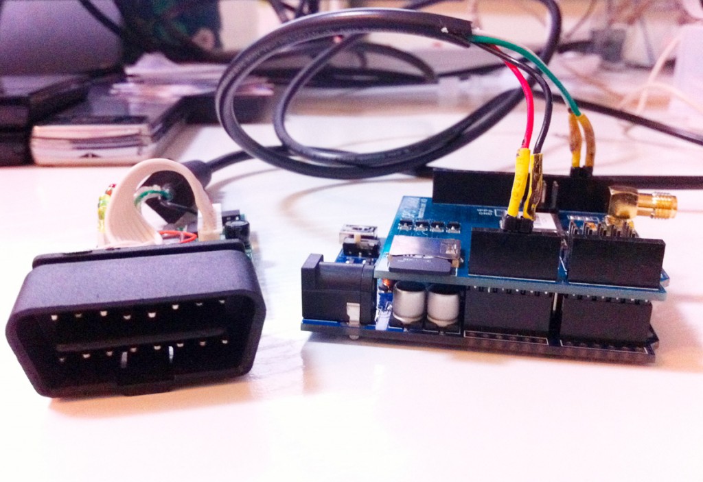 Freematics Blog – Arduino + GPS Shield + ELM327 = OBD+GPS logger